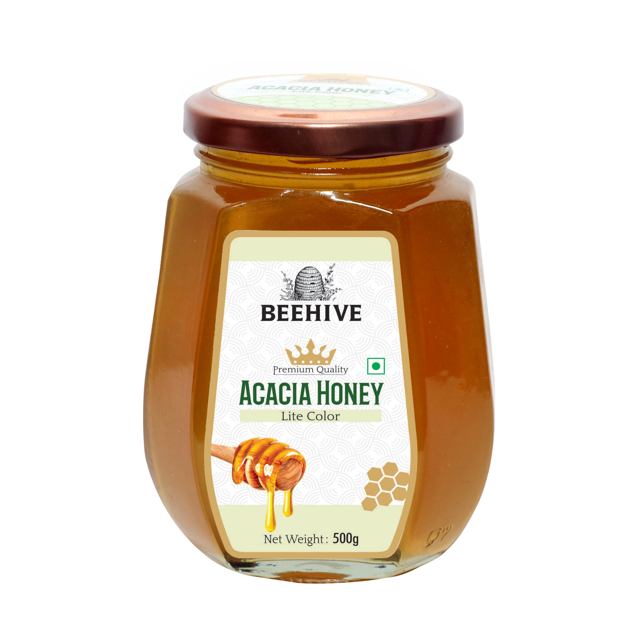 Beehive Acacia Honey Lite 500gm - Beehive Honey