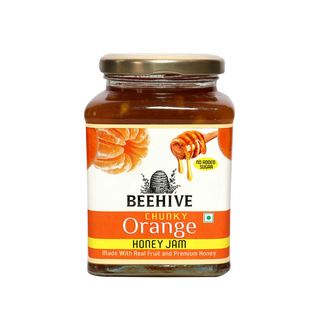 Beehive Chunky Orange honey jam 500g - Beehive Honey